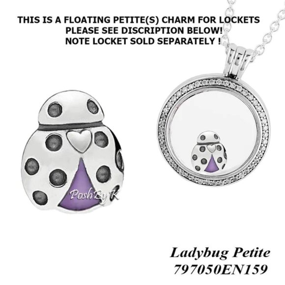 Pandora | Jewelry | Pandora Ladybug Petite Charm 79750en59 | Poshmark